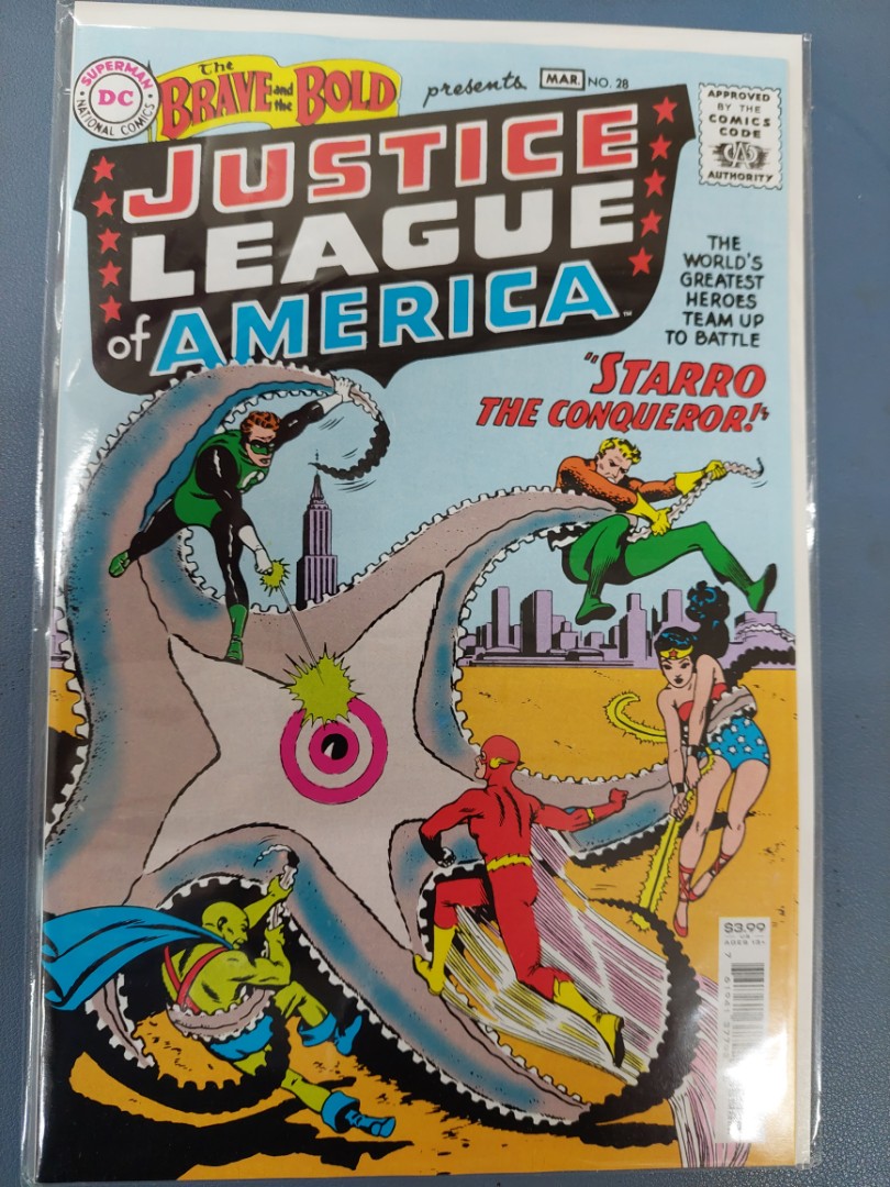 The Brave and the Bold, Justice League of America Facsimile Edition ...