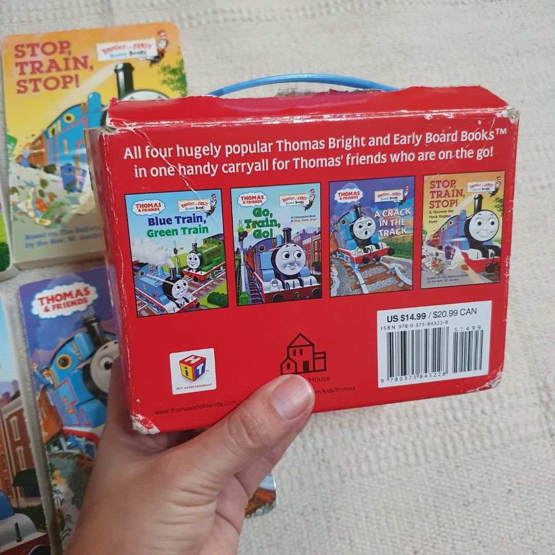 Thomas and Friends Books Set of 4, Hobbies & Toys, Books & Magazines ...