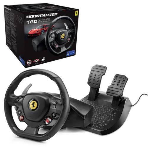 Thrustmaster T80 Ferrari 488 GTB, Video Gaming, Gaming Accessories ...