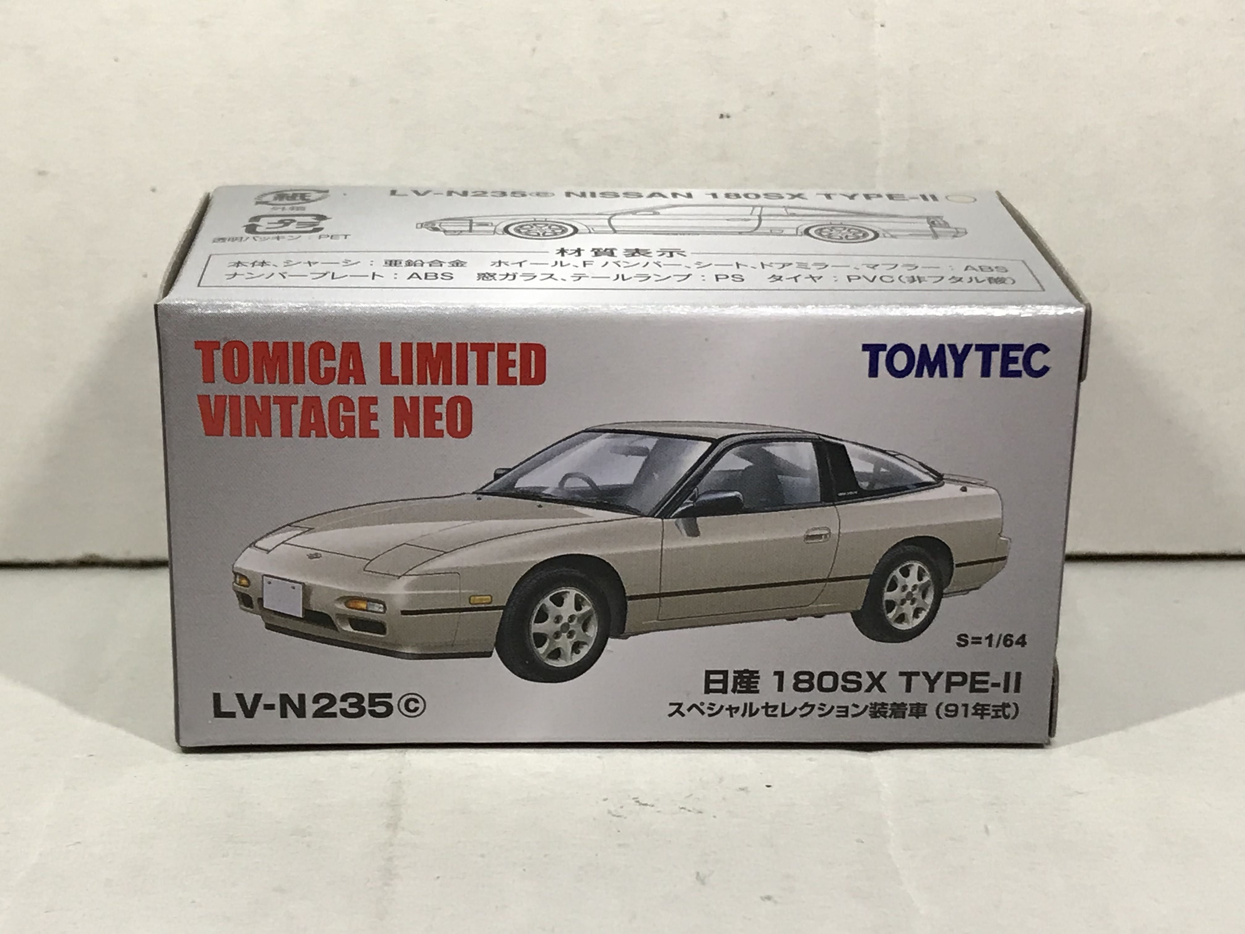 Tomytec N235c Nissan 180SX, 興趣及遊戲, 玩具 & 遊戲類 - Carousell
