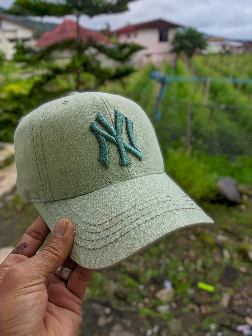 Topi Mlb New York Yankees Fesyen Pria Aksesoris Topi Di Carousell