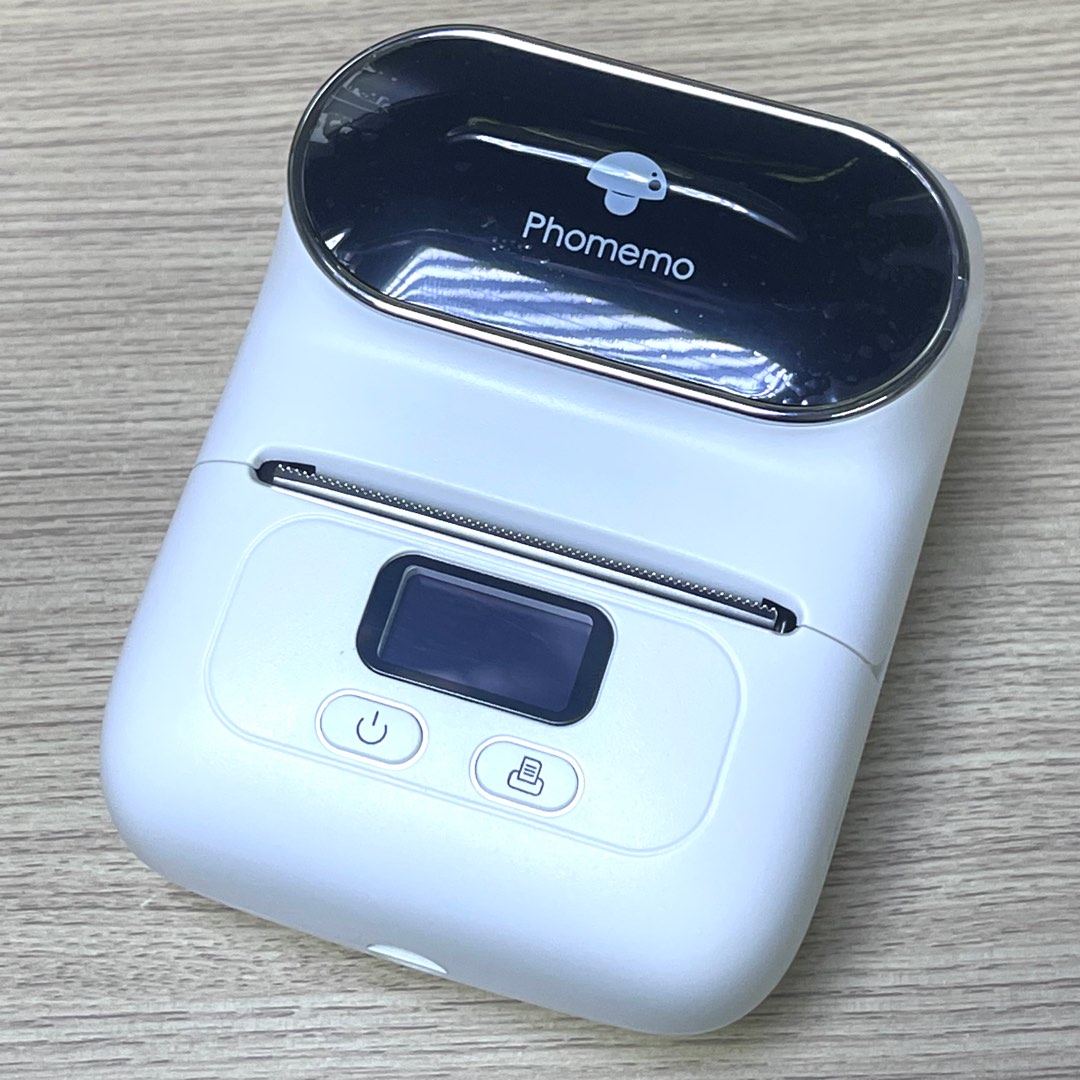 TP- PHOMEMO M110 Label Printer Portable Bluetooth Thermal Label Maker ...