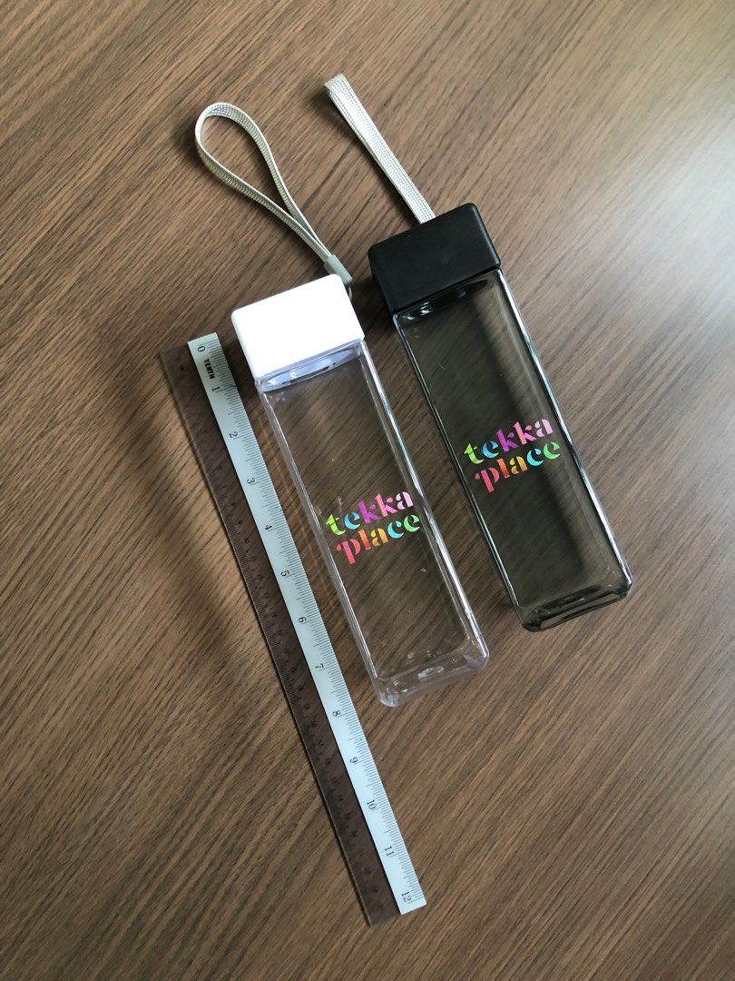 Trendy Square-shape Water Bottle, Everything Else on Carousell