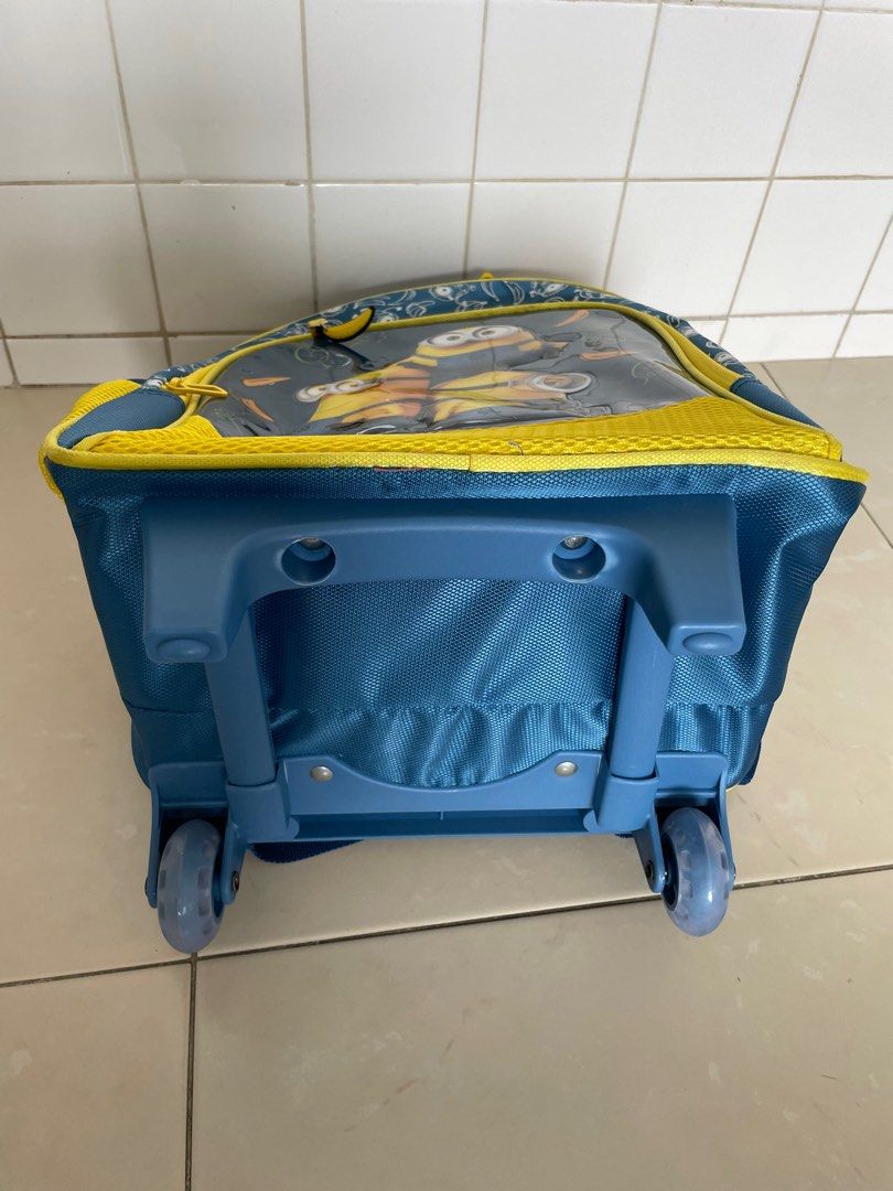 Trolley backpack Minion-themed, Babies & Kids, Babies & Kids Fashion on ...