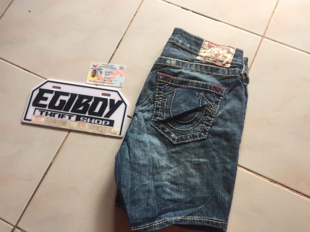 True Religion short women, Women's Fashion, Bottoms, Shorts on Carousell