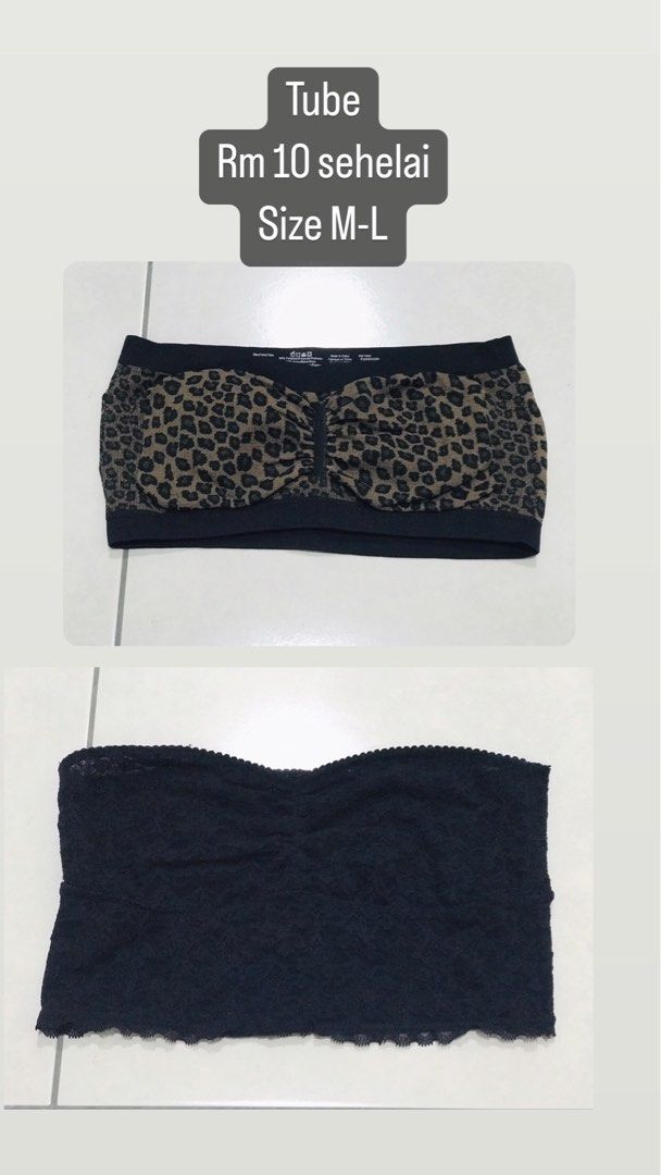 Tube Rm 10 (1 pcs), Women's Fashion, Activewear on Carousell