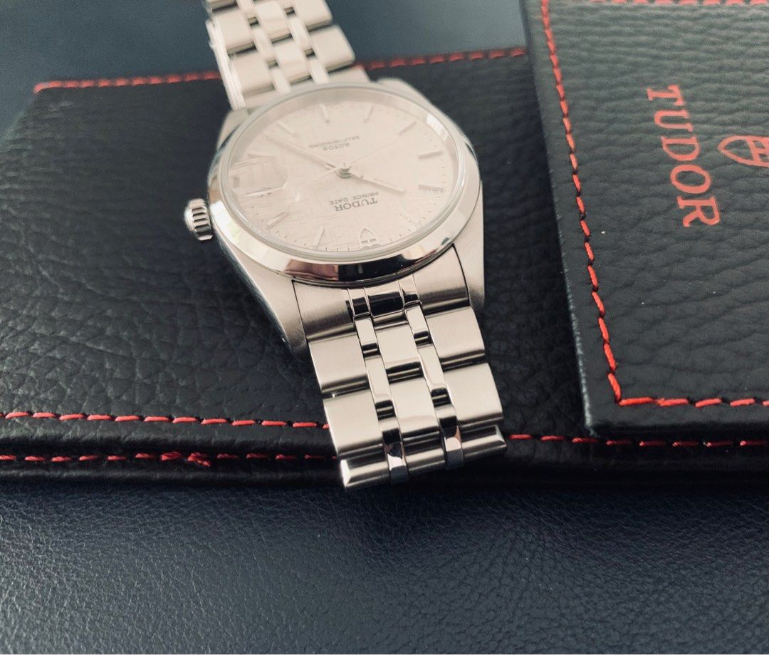 [NOT FOR SALES] Tudor Prince Date 74000N Rare Linen Dial variant, Men's ...