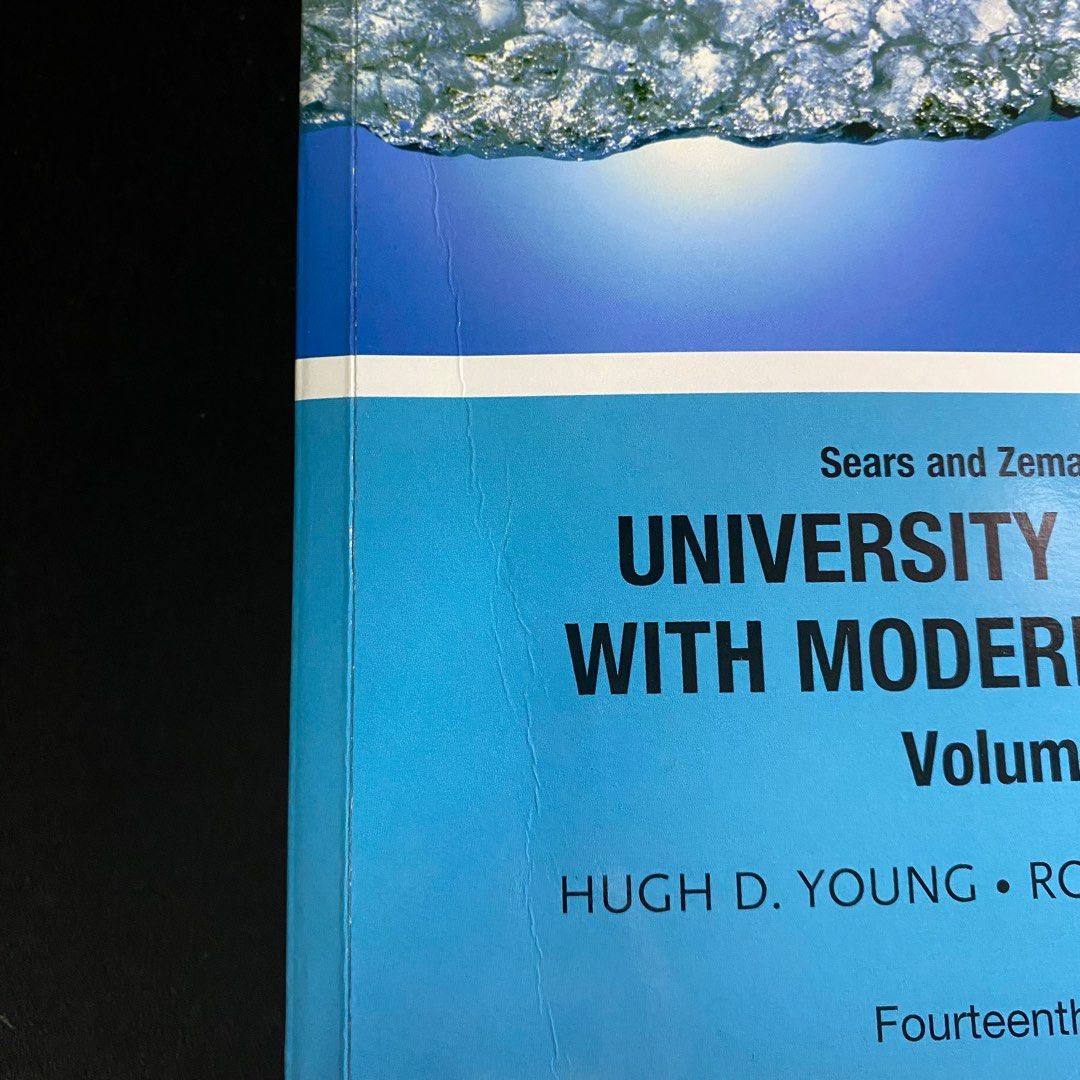 University Physics with Modern Physics Volume 1 and 2 by Young ...