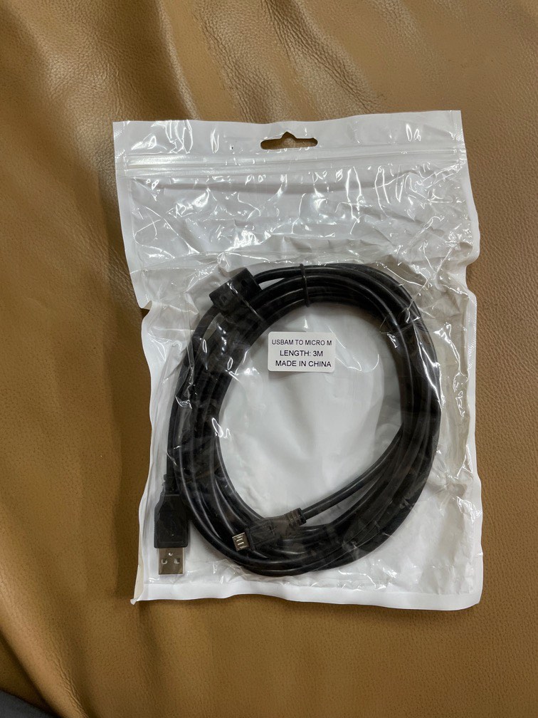 USB TO MICRO USB 3M, Computers & Tech, Parts & Accessories, Cables ...