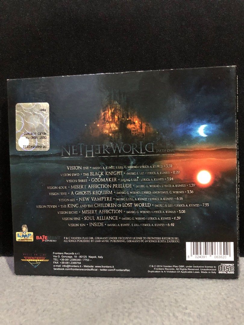 Vanden Plas - Chronicles of The Immortals : Netherworld Part I ( Made ...