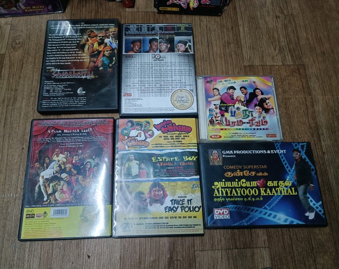 Tamil movie VCD DVD siri komedi.., Hobbies & Toys, Music & Media, CDs ...