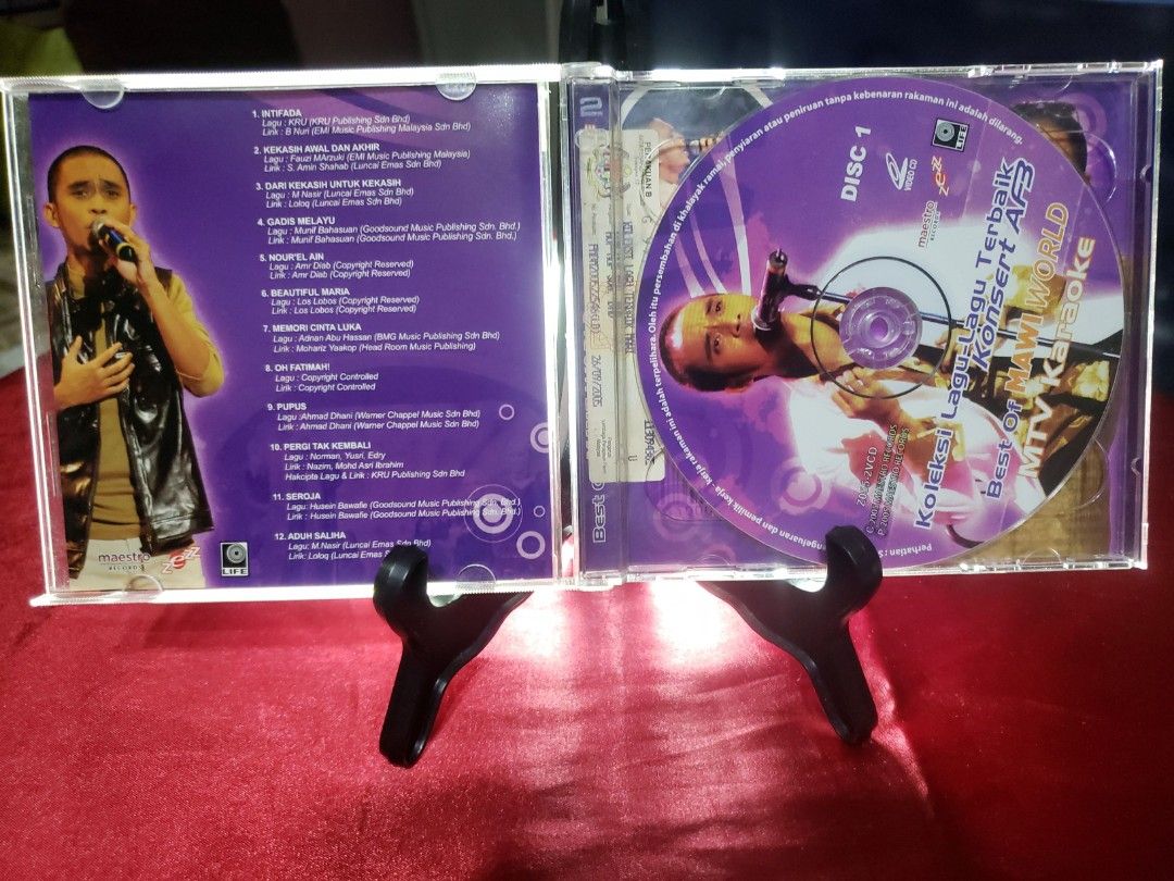 VCD MTV Karaoke Best Of Mawi World 2005, Hobbies & Toys, Music & Media, CDs & DVDs on Carousell