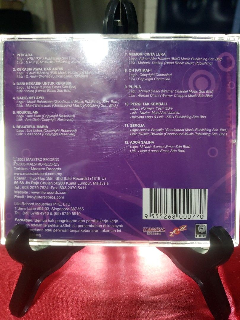 VCD MTV Karaoke Best Of Mawi World 2005, Hobbies & Toys, Music & Media, CDs & DVDs on Carousell