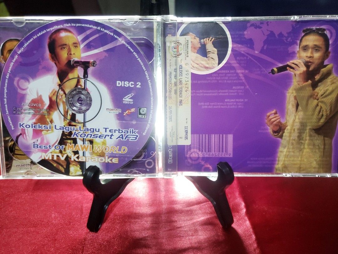 VCD MTV Karaoke Best Of Mawi World 2005, Hobbies & Toys, Music & Media ...