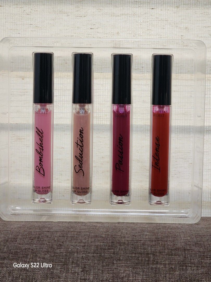 Victoria Secret Bombshell Lips Color Shine Lip Gloss, Beauty & Personal ...