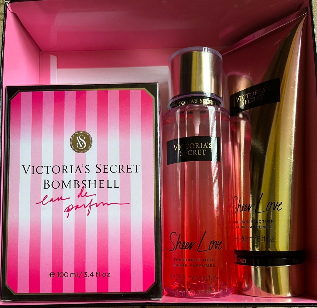 Victoria Secret Bombshell Perfume Set, Beauty & Personal Care ...