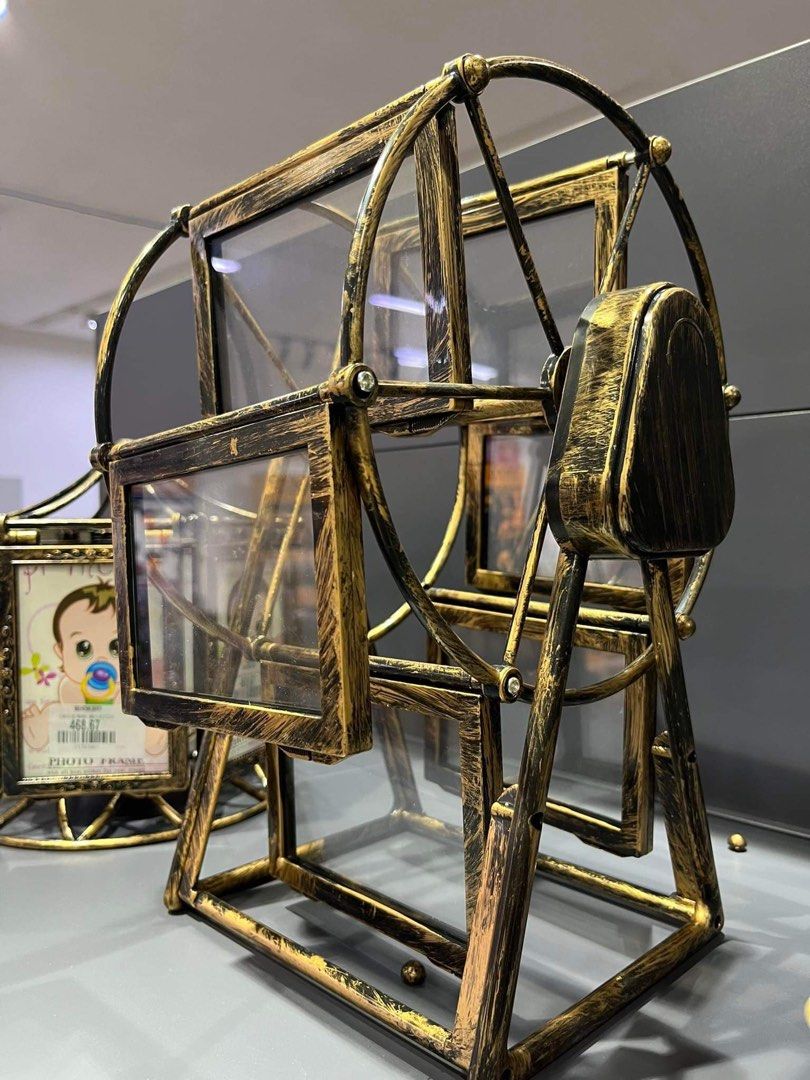 Vintage Ferris Wheel Photo Frame with Sound, Furniture & Home Living ...
