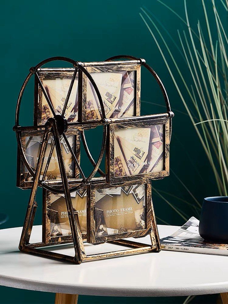 Vintage Ferris Wheel Photo Frame with Sound, Furniture & Home Living ...
