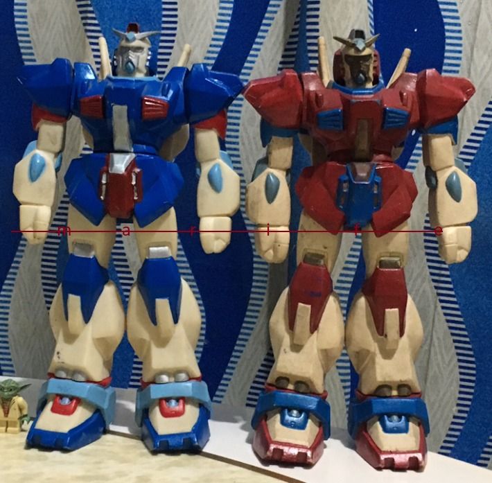 Vintage GUNDAM robot VT, Hobbies & Toys, Toys & Games on Carousell