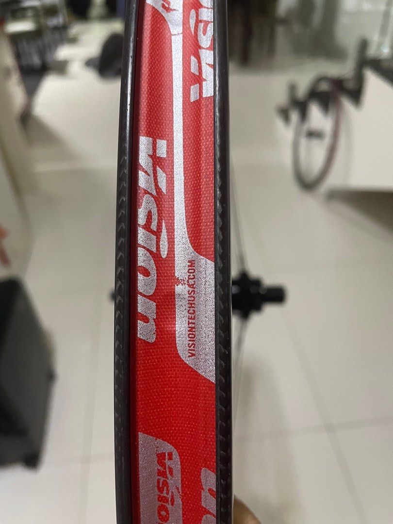 VISION 40SC disc carbon wheel set, Sports Equipment, Bicycles & Parts, Parts & Accessories on ...