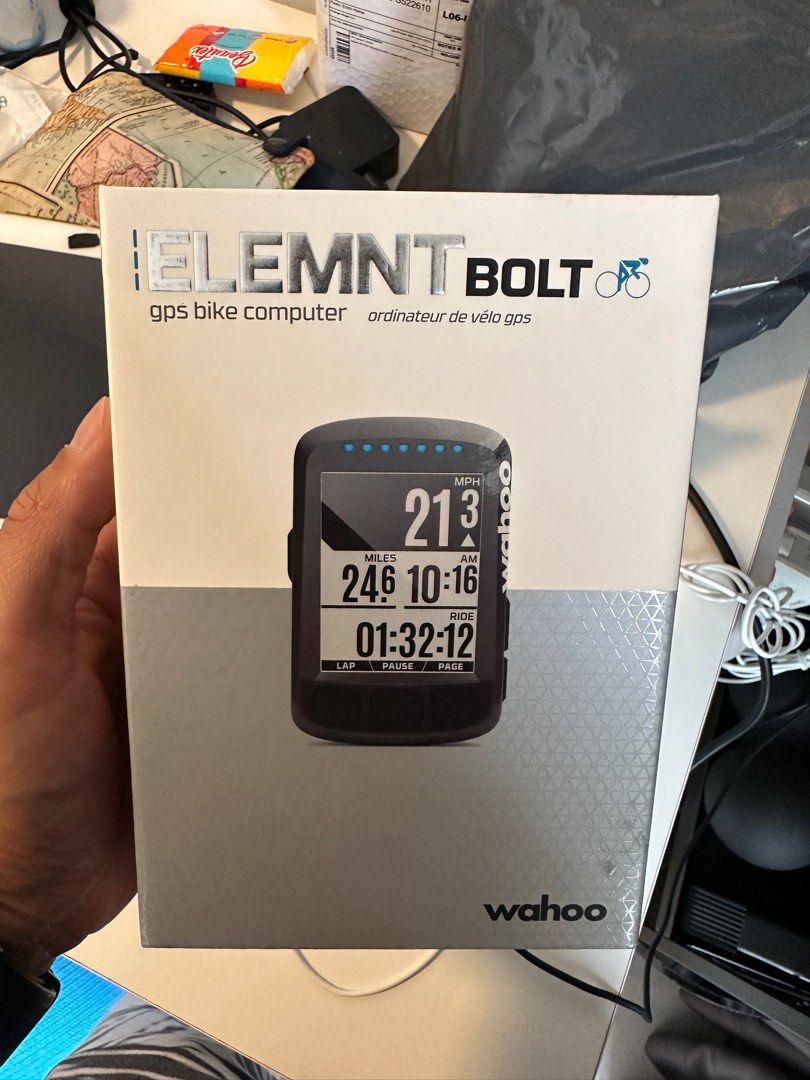 Wahoo Elemnt Bolt, Sports Equipment, Bicycles & Parts, Parts ...