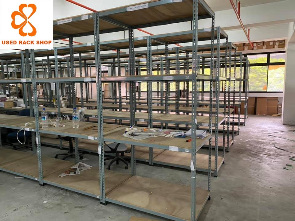 Warehouse Rack / Store Rack / Used Rack / Boltless Shelving / Used ...