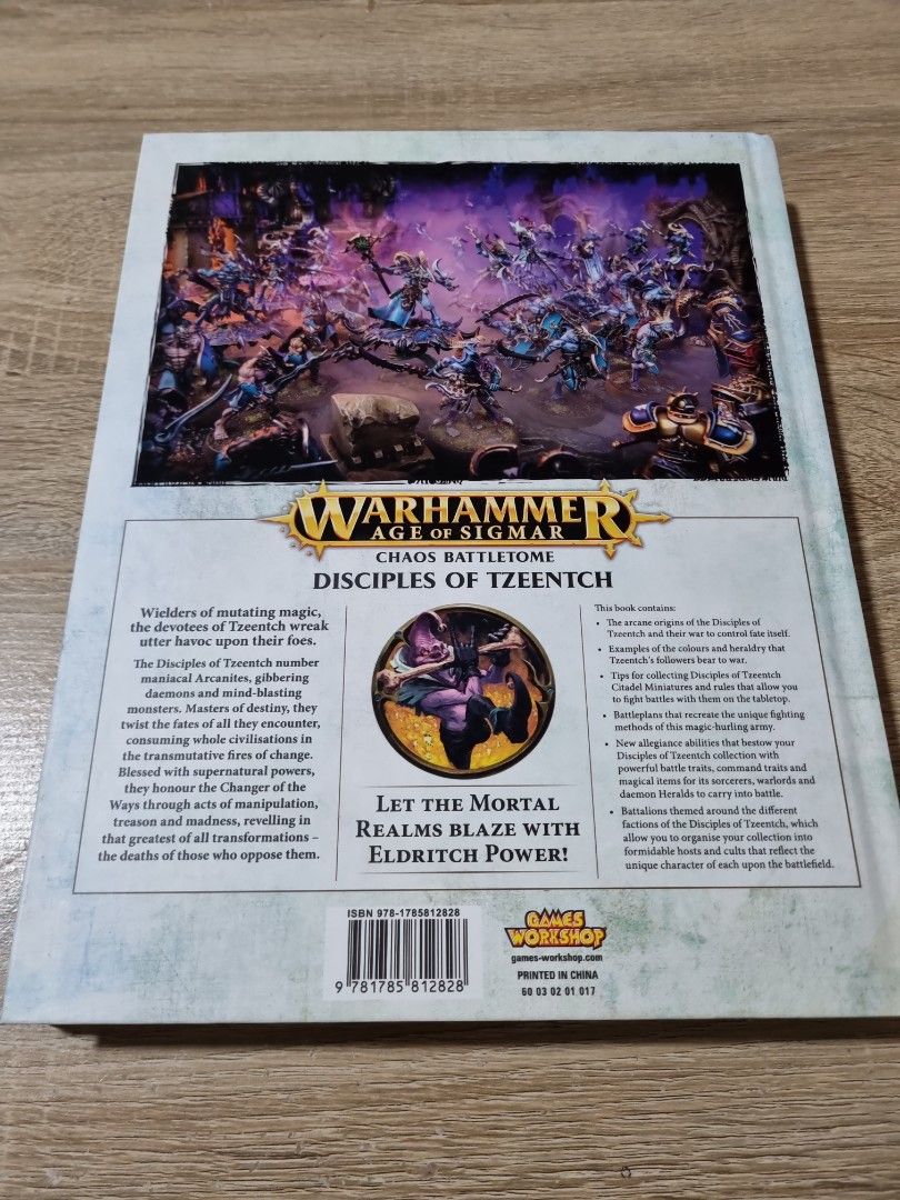 Warhammer AOS disciples of tzeentch, Hobbies & Toys, Books & Magazines ...