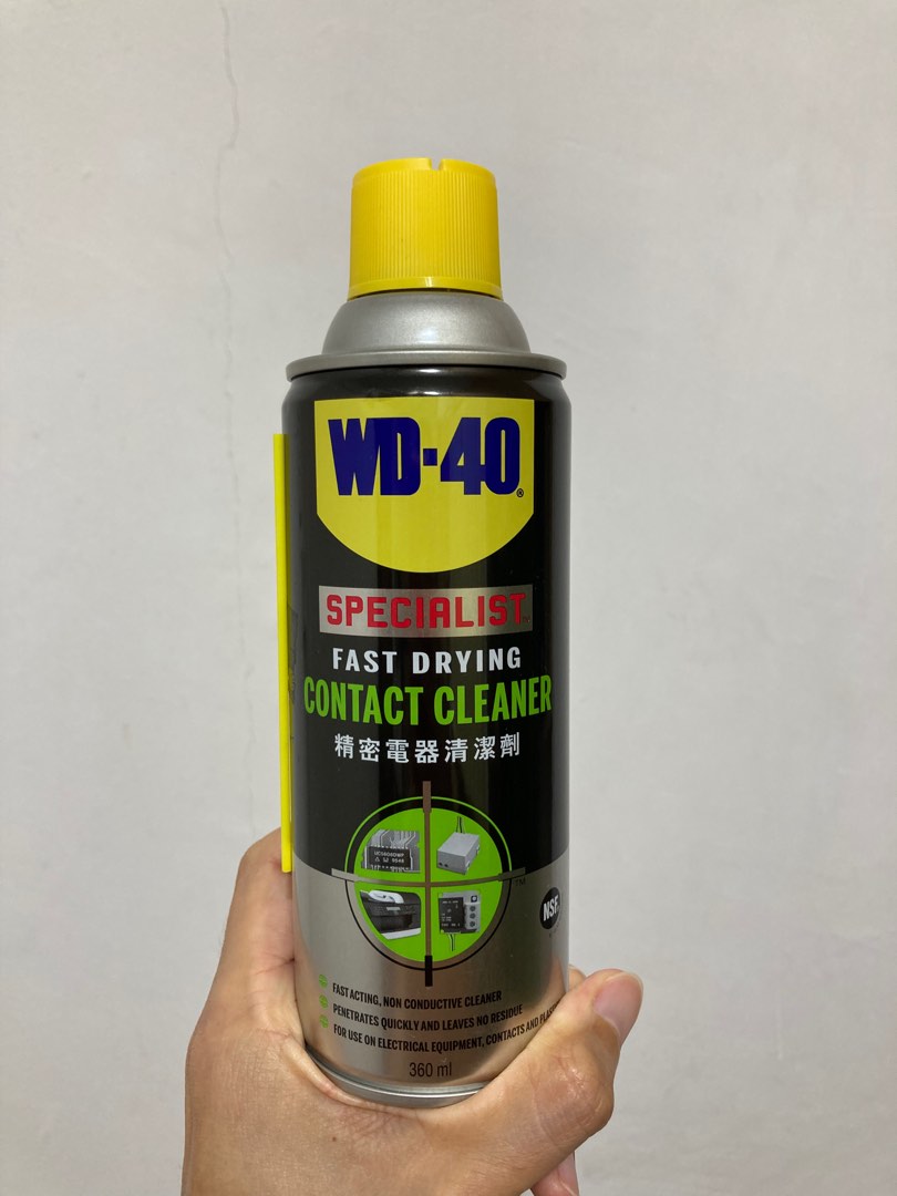 WD-40 Specialist Electronic Contact Cleaner 360ml, Computers & Tech ...