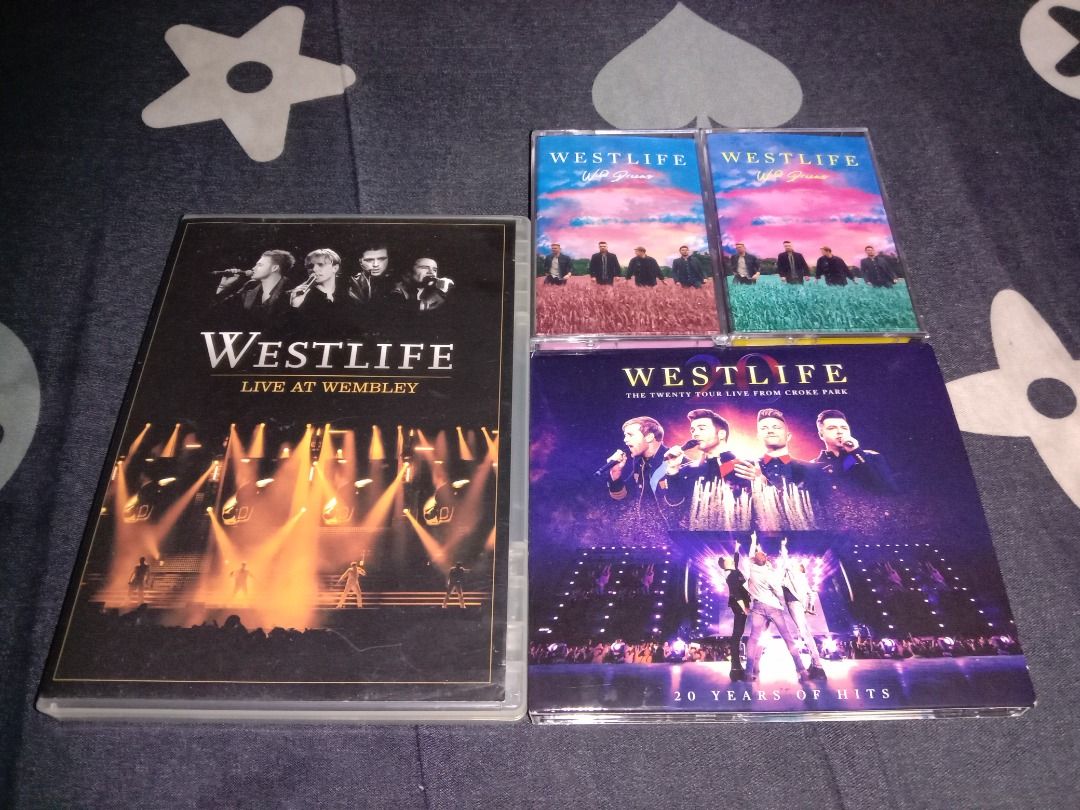 Westlife Concert DVDs / Wild Dreams Cassette Tapes, Hobbies & Toys ...