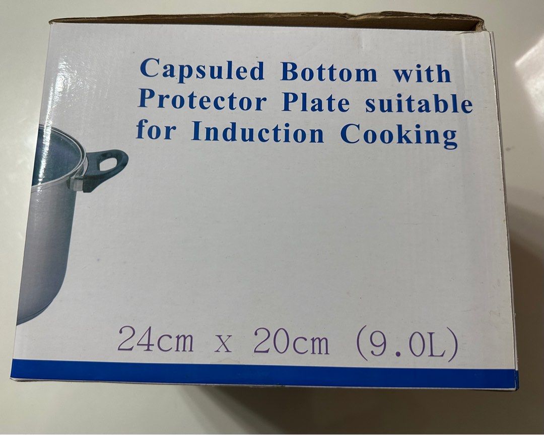 Whirlpool Stainless Steel Stock Pot 9L, 傢俬＆家居, 廚具和餐具, 炊具及配件 - Carousell