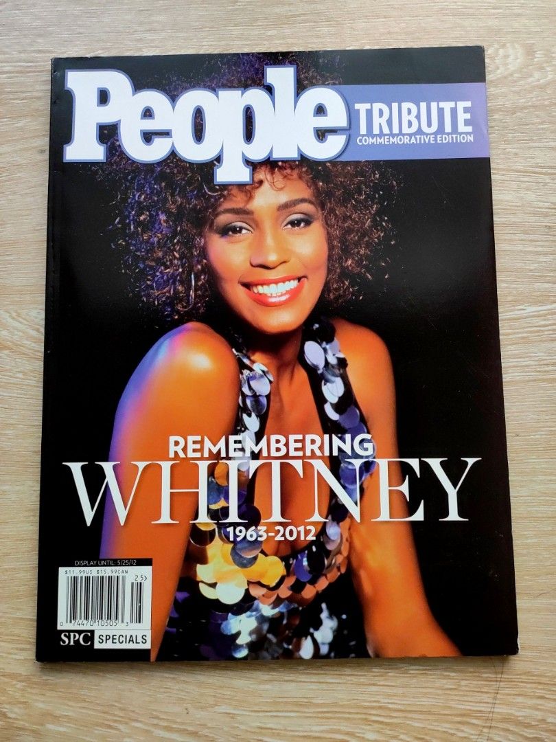 Whitney Houston people tribute commemorative issue 2012, Hobbies & Toys ...