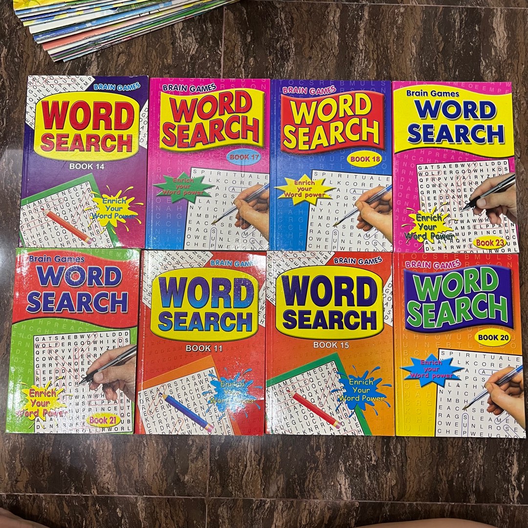 word search books, Hobbies & Toys, Books & Magazines, Children's Books ...