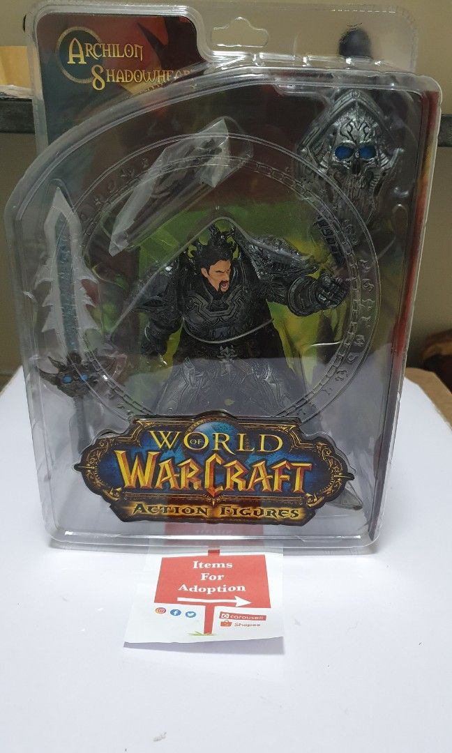 World Of Warcraft Archilon Shadowheart Action Figure (WOW DC Unlimited ...