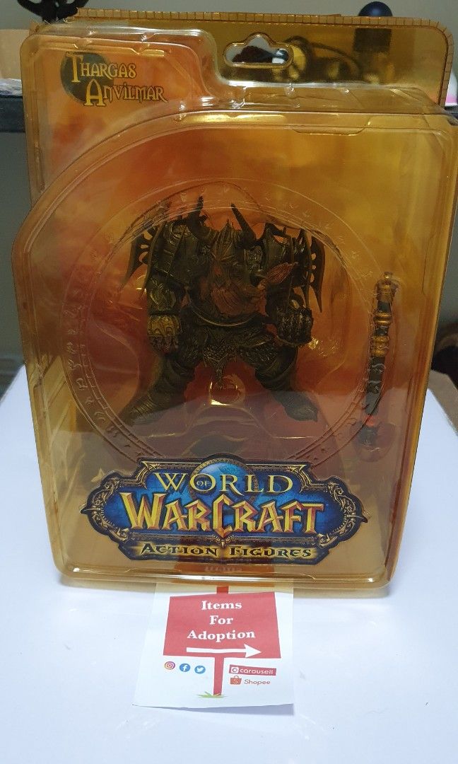 World Of Warcraft Thargas Anvilmar Action Figurr (WOW DC Unlimited ...