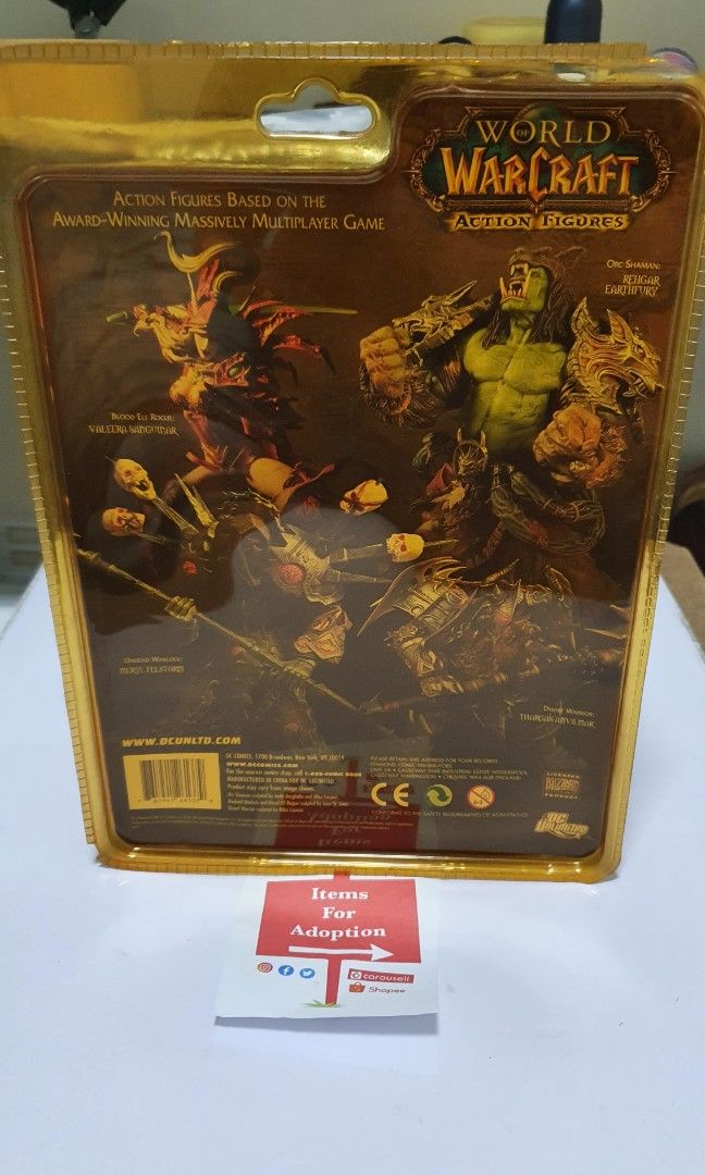 World Of Warcraft Thargas Anvilmar Action Figurr (WOW DC Unlimited ...