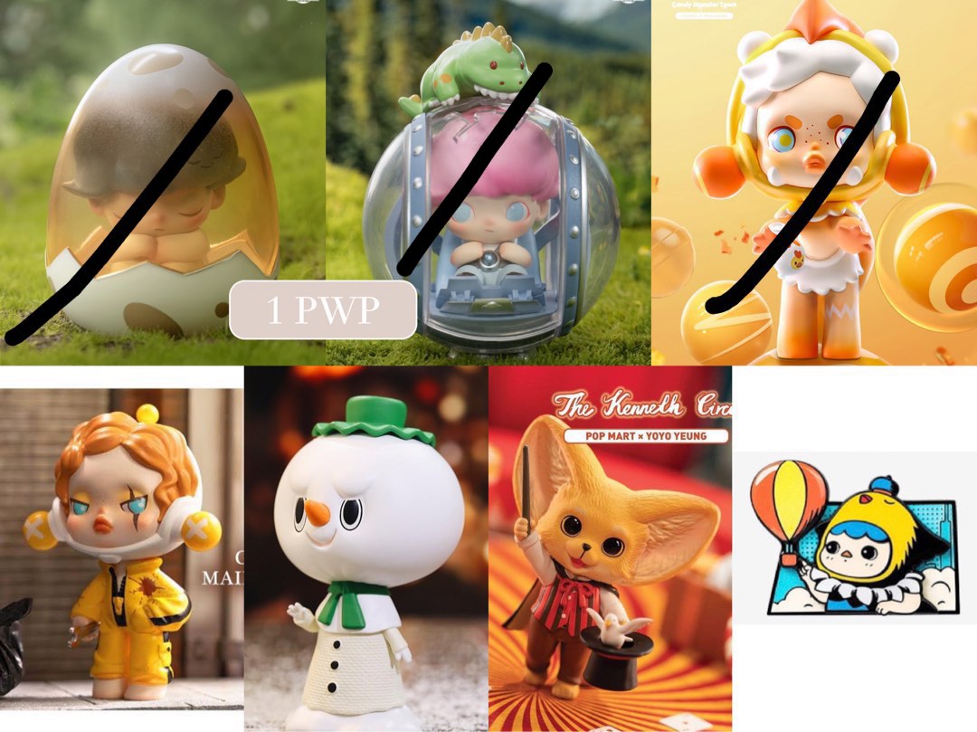 WTS DIMOO SkullPanda Labubu Pucky Kenneth, Hobbies & Toys, Toys & Games ...