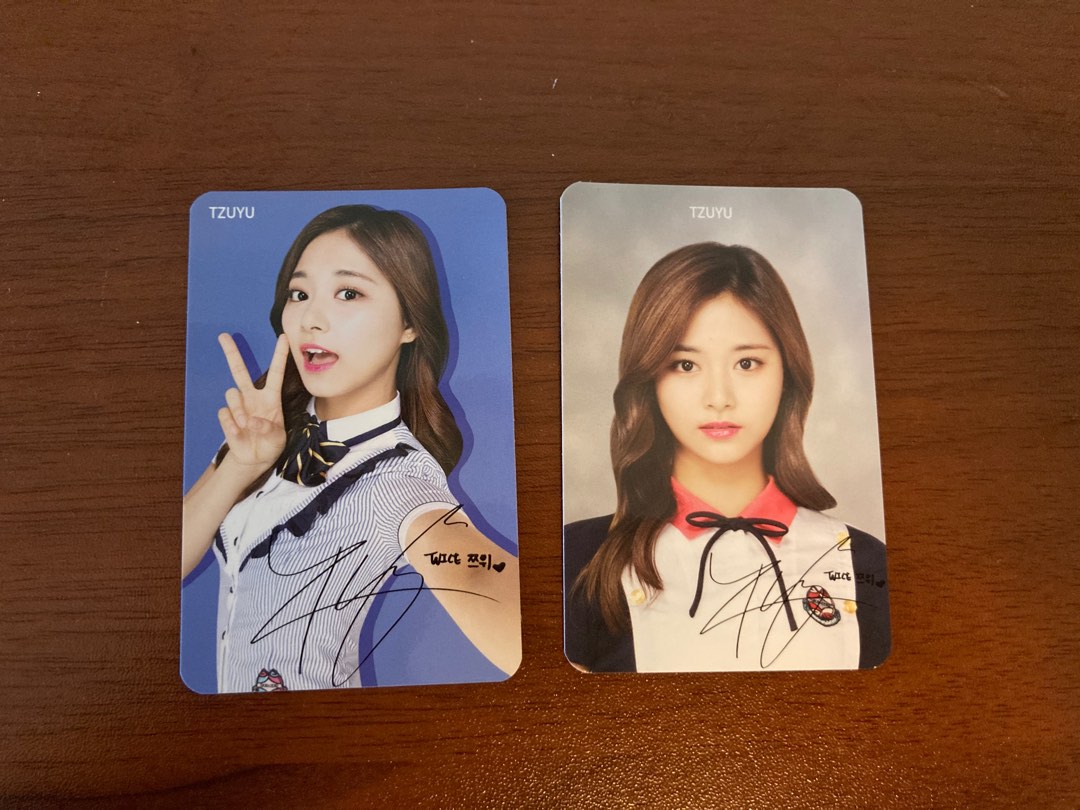 WTS RARE Twice Tzuyu School Looks Photocard Set, Hobbies & Toys ...