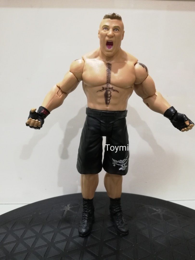WWE Wrestling Brock Lesnar Action Figure, Hobbies & Toys, Toys & Games on Carousell