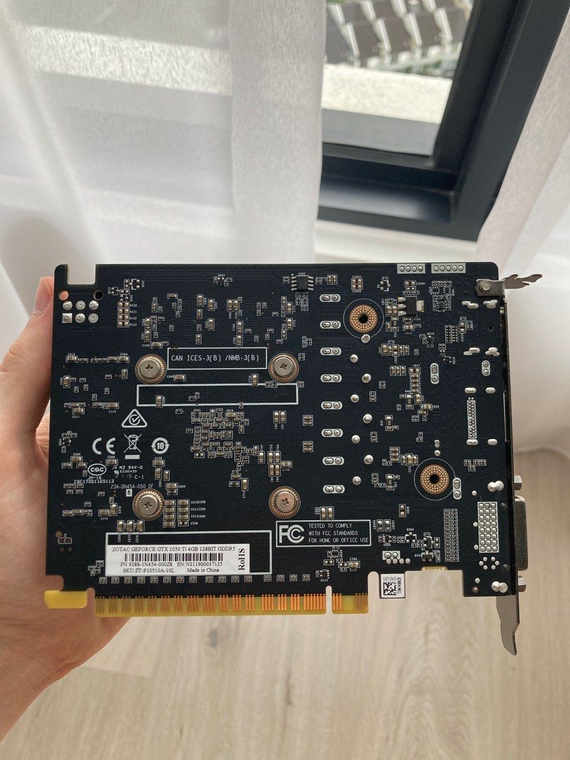 Zotac GTX 1050ti 4GB GDDR5 Mini, Computers & Tech, Parts & Accessories ...