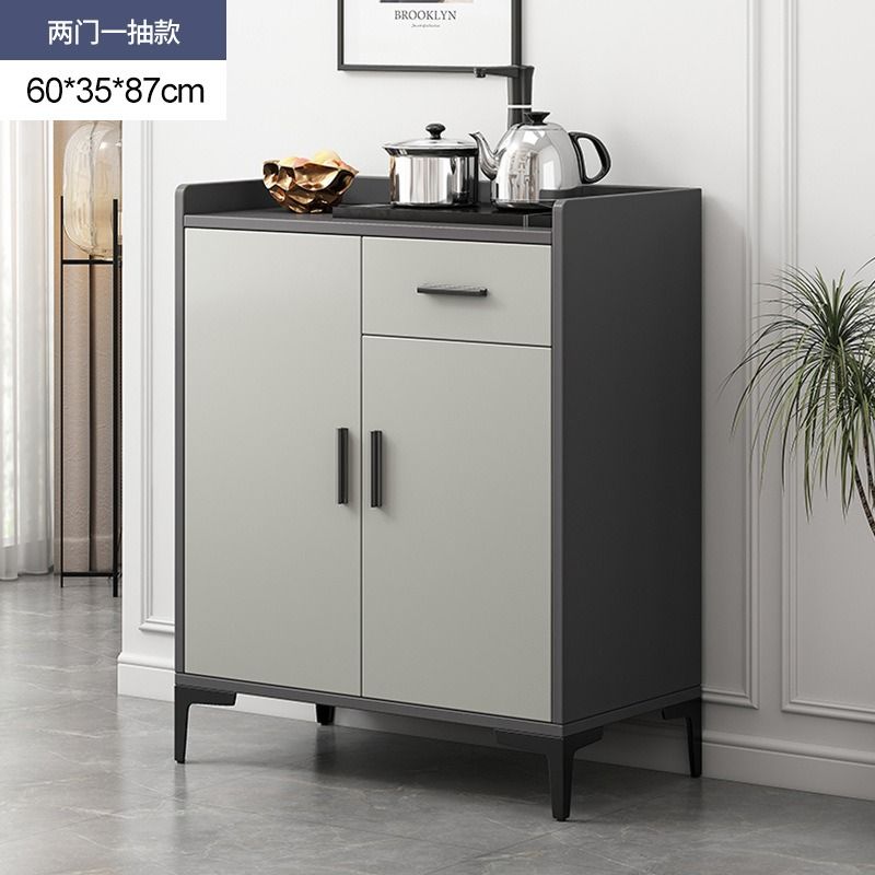 100*35*87cm Grey Kitchen Cabinet**Metal leg** Sideboard Cabinet Free ...