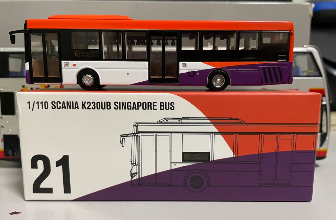 SBS Transit Scania K230UB model (Masterpiece Collectibles 21), Hobbies ...