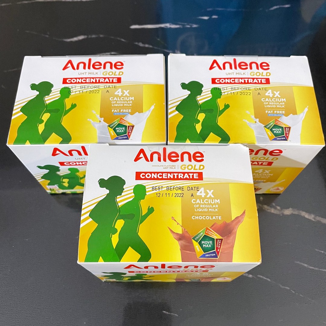 12x Anlene Gold Packet Milk, Food & Drinks, Beverages on Carousell