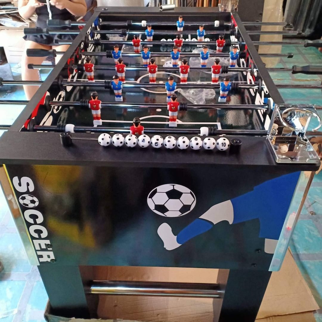 1SET 5FT COLORFULL SOCCER TABLE COMPLETE ACCESSORIES/SOCCER TABLE ...