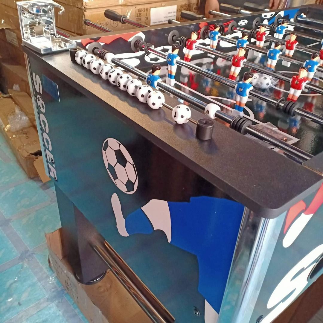 1SET 5FT COLORFULL SOCCER TABLE COMPLETE ACCESSORIES/SOCCER TABLE ...