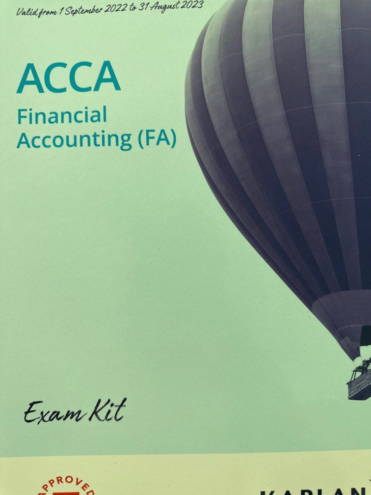 2023 ACCA FA &MA, Hobbies & Toys, Books & Magazines, Assessment Books on Carousell