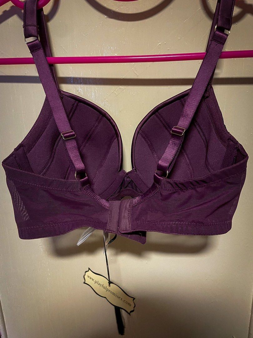 30DD/E Playful Promises Plunge Bra, Women's Fashion, New Undergarments ...