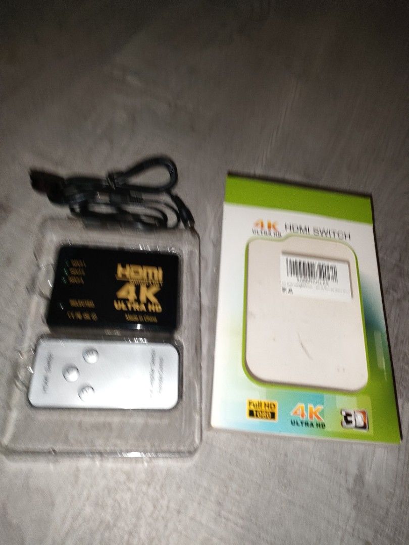 3 port HDMI Selector Switch w/Remote Control, TV & Home Appliances ...