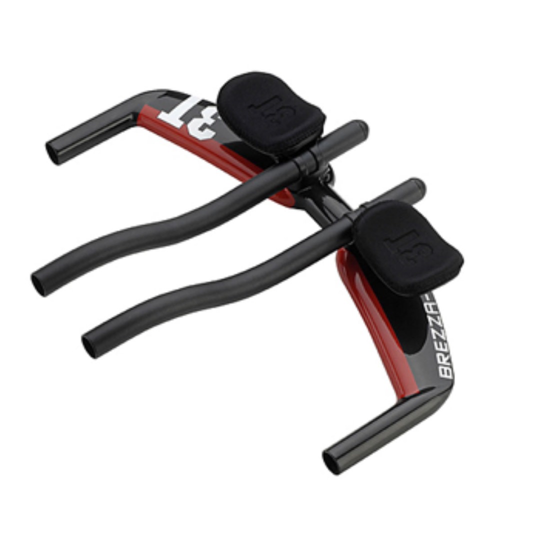 [M.C] 3T Brezza II LTD TT Team Carbon Aero Handlebar, Sports Equipment ...