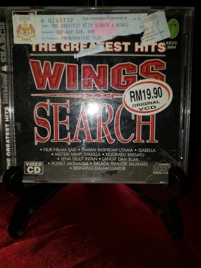 4 VCD Karaoke Jamal Abdillah , Mawi , Search Wing , Carefree, Hobbies & Toys, Music & Media, CDs ...