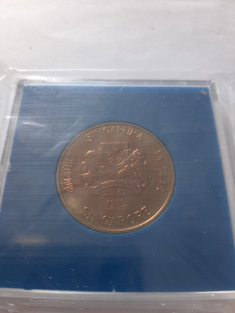 $5 Benjamin Sheares Bridge 1982, Hobbies & Toys, Memorabilia ...